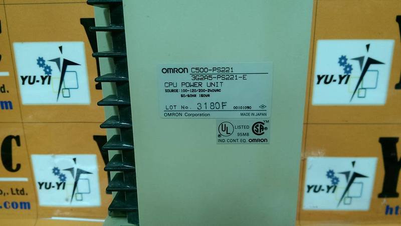 OMRON C500-PS221 3G2A5-PS221-E CPU POWER MODULE - 裕益科技自動化設備可程式編碼器PLC分散式控制系統DCS